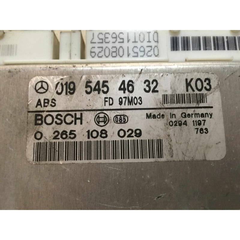 BRAKES ECU BOSCH ESP WSG 5.0 0265108029 MERCEDES 0195454632