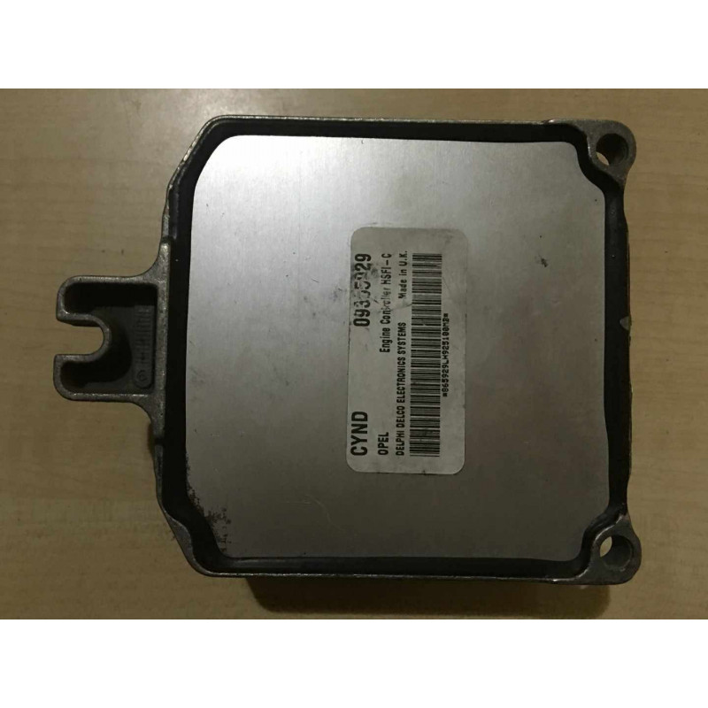 ENGINE ECU DELPHI DELCO HSFI-C OPEL 09355929 - WITH PIN CODE