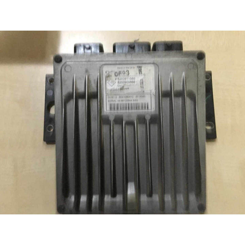 ENGINE ECU DELPHI DCM1.2 R0410B041C RENAULT 8200911560 8200909666