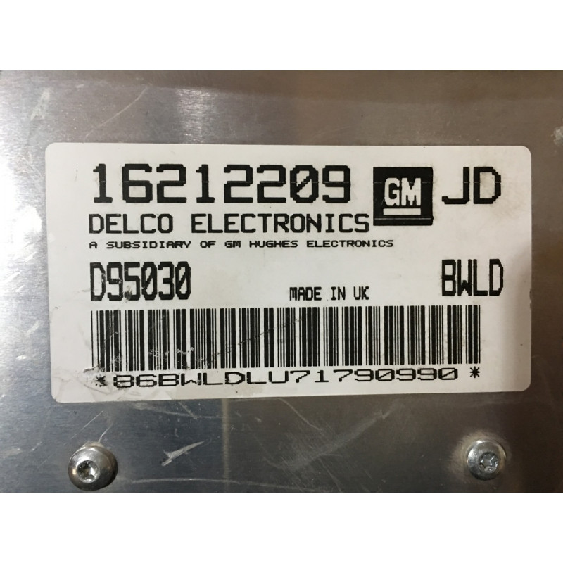 ENGINE ECU DELCO 16212209 OPEL