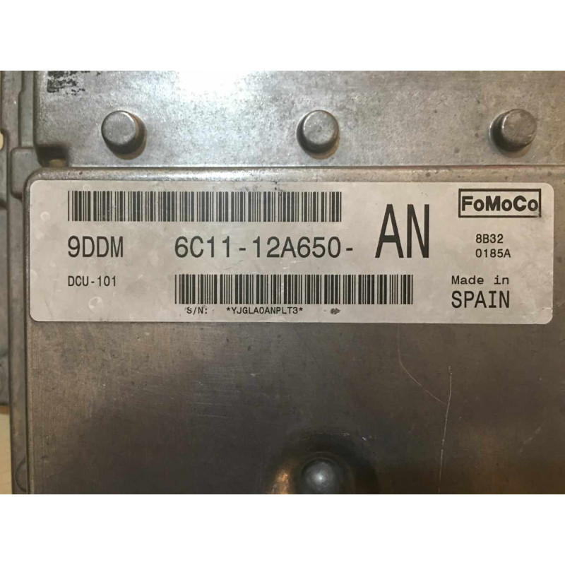 ECU VISTEON DCU-101 FORD TRANSIT 6C11-12A650-AN 9DDM