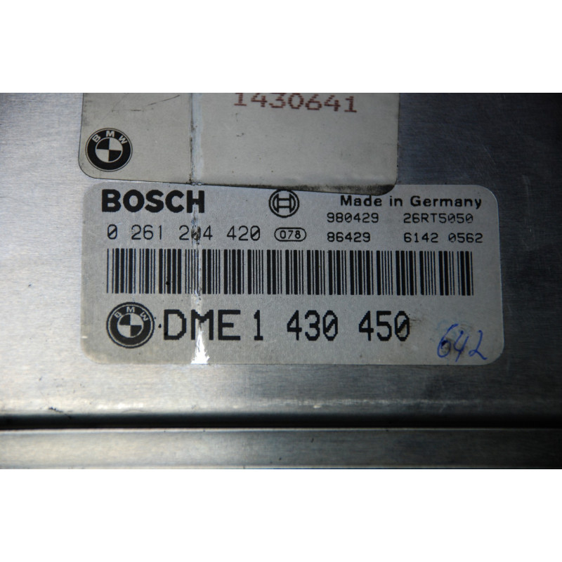 ECU BOSCH BMS46 0261204420 BMW E46 318i IV 1.9i 87KW 120CV L4 8V (MOTOR ...