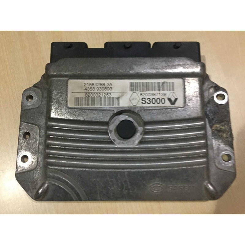 ECU MOTOR SAGEM S3000 21584288-2A RENAULT 8200387138 8200321263