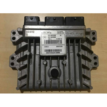 ENGINE ECU DELPHI DCM3.4 28337245 DACIA 237100703R 237102280R