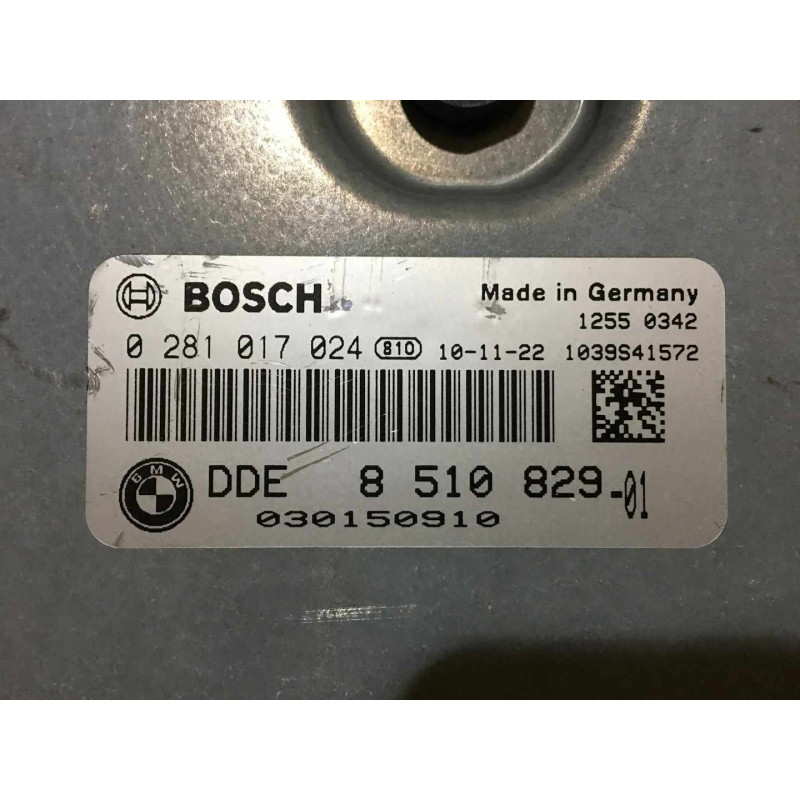 ECU MOTOR BOSCH EDC17C41-4.17 0281017024 BMW DDE 8510829