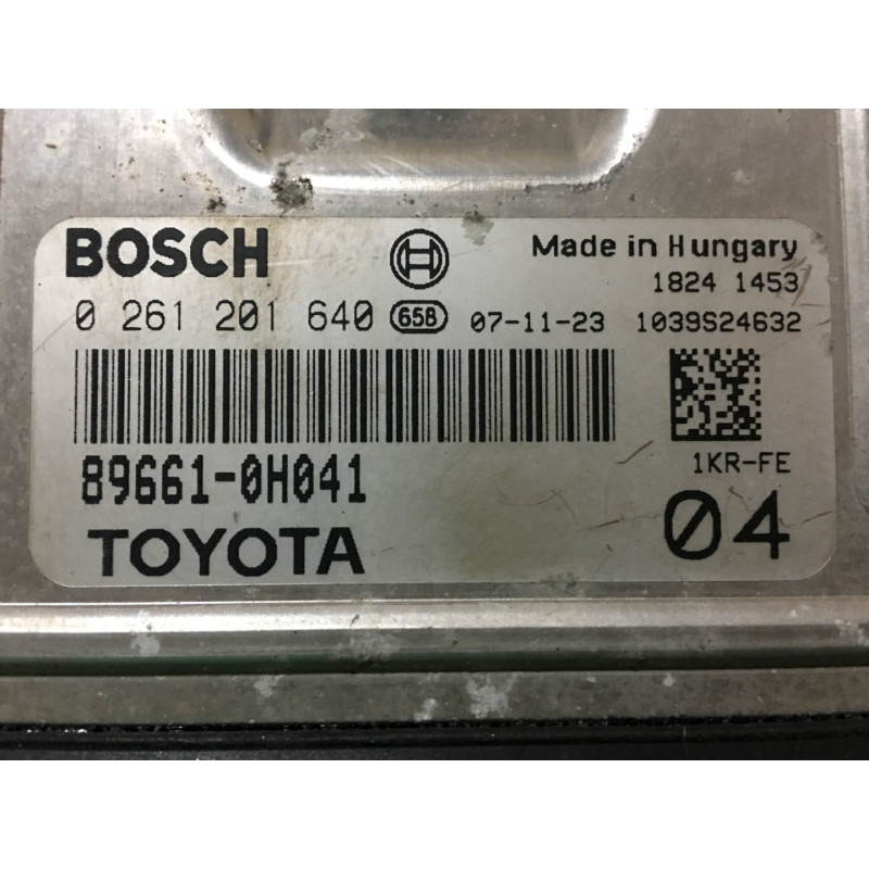 ECU MOTOR BOSCH ME7.9.5 0261201640 TOYOTA 89661-0H041