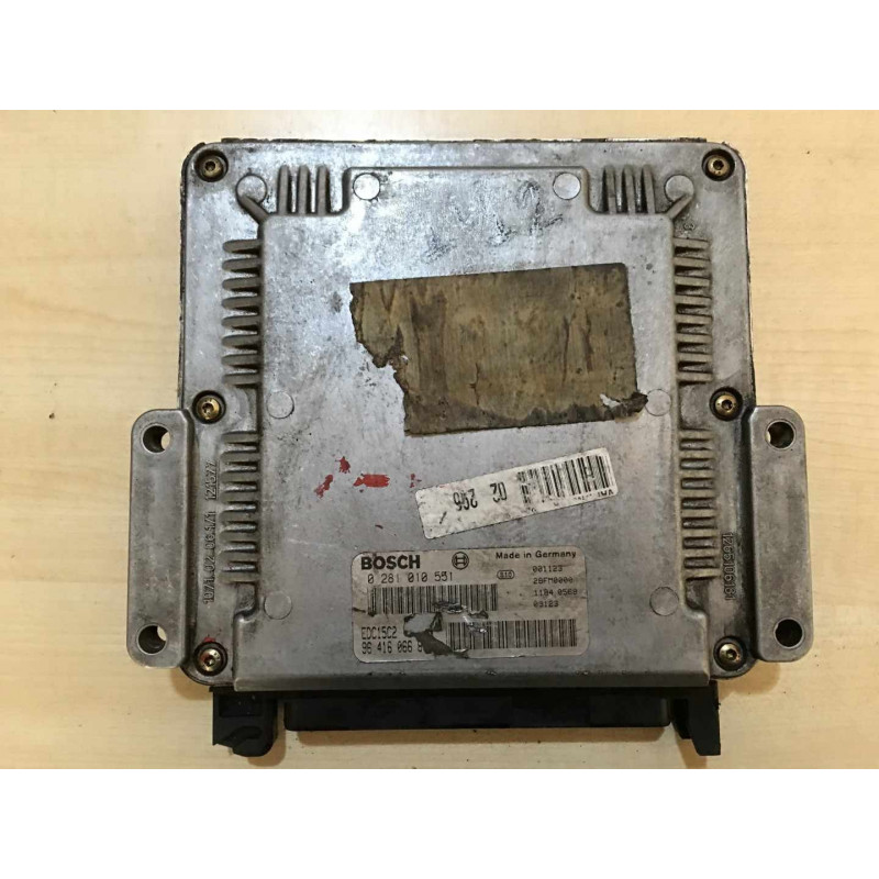 ECU BOSCH EDC15C2 0281010551 PEUGEOT 306 I 2.0 HDI 66KW 90CV RHY ...