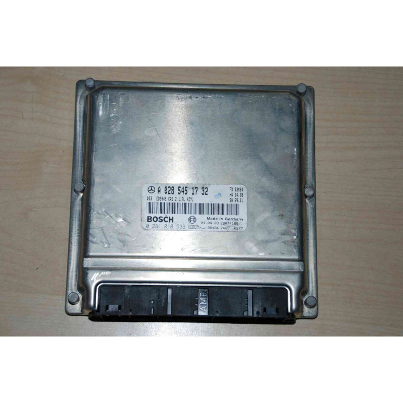 ENGINE ECU BOSCH EDC15C0 0281010539 MERCEDES A0285451732
