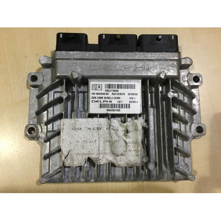 ENGINE ECU DELPHI DCM3.4 R0413C007B PSA 9663548180 9664987480