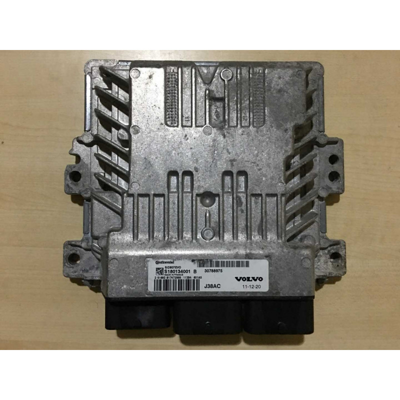 ENGINE ECU SIEMENS SID807EVO S180134001B VOLVO 30788975