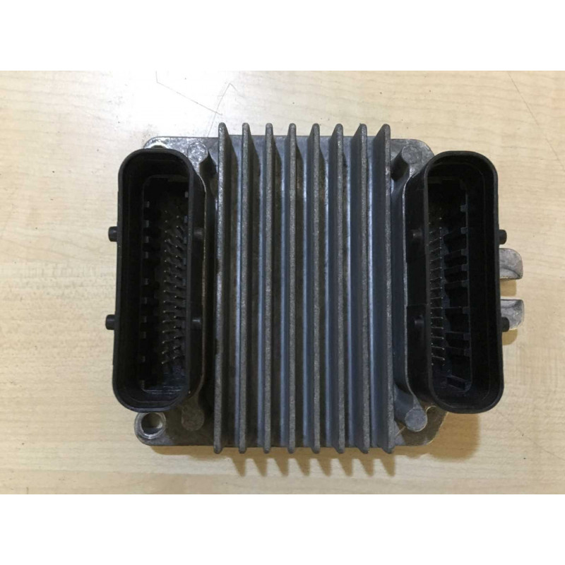 ENGINE ECU DELPHI DELCO HSFI-C OPEL 09355929 - WITH PIN CODE