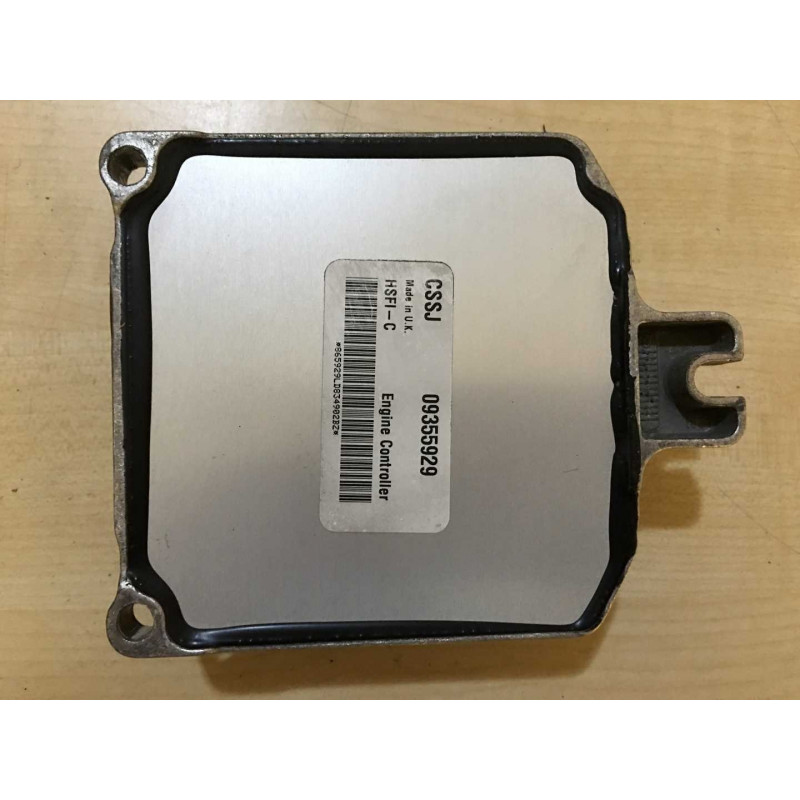 ENGINE ECU DELPHI DELCO HSFI-C OPEL 09355929 - WITH PIN CODE