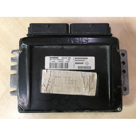 ECU SIEMENS SIRIUS 32N S110138000B RENAULT MEGANE I 1.6i 8200059086 ...
