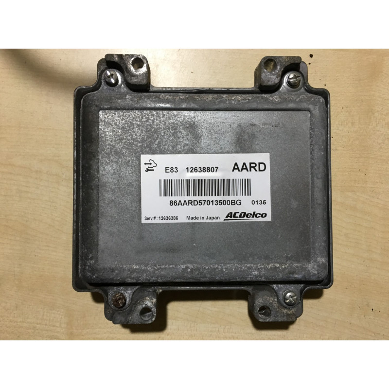 ENGINE ECU ACDELCO HITACHI E83 OPEL ASTRA IV (J) 1.4i 74KW 100HP A14XER ...