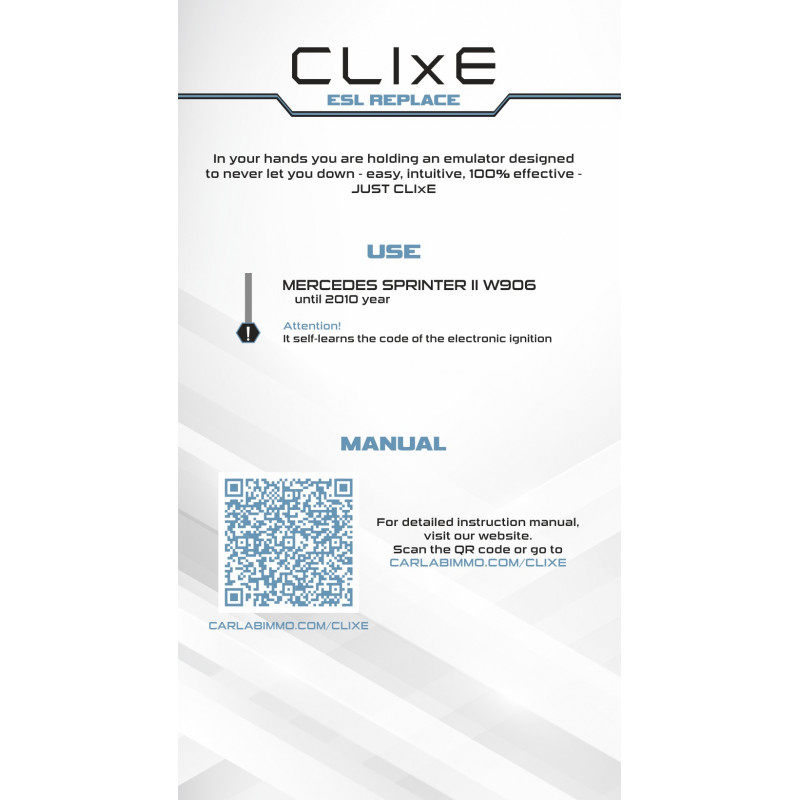 CARLABIMMO CLIXE MERCEDES ESL3 EMULATOR