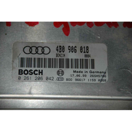 ENGINE ECU BOSCH ME7.5 0261206042 AUDI A6 II (4B) 1.8i T 110KW 150HP ...