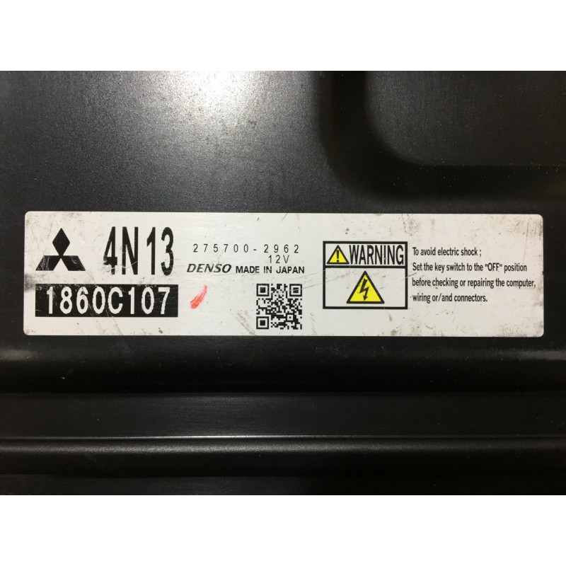 ECU MOTOR DENSO 275700-2962 MITSUBISHI 1860C107 4N13