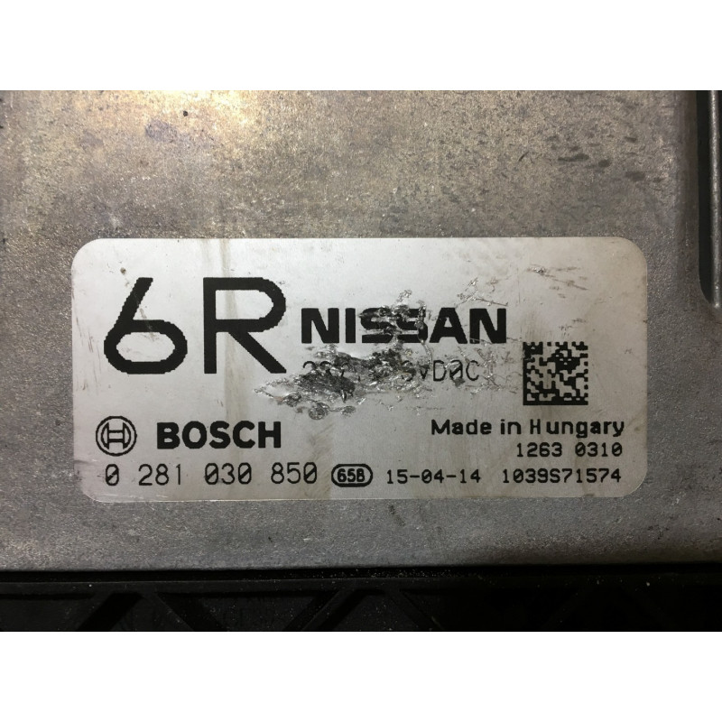 ENGINE ECU BOSCH EDC17C42-3.33 0281030850 NISSAN 237103VD0C