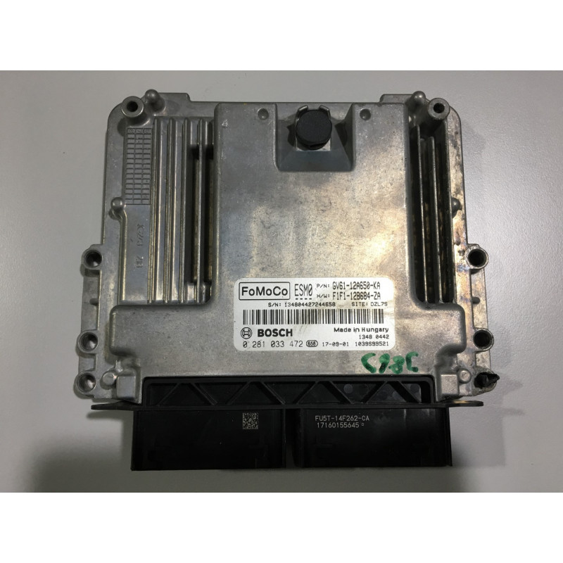 ENGINE ECU BOSCH EDC15V-5.36 0281001728 VAG 038906018AR