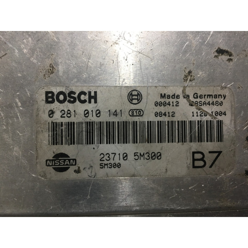 ENGINE ECU BOSCH EDC15M+1-5.3 0281010141 NISSAN 237105M300