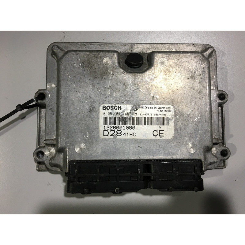 ENGINE ECU BOSCH EDC16C39-5.W4 0281012883 FIAT 55206271