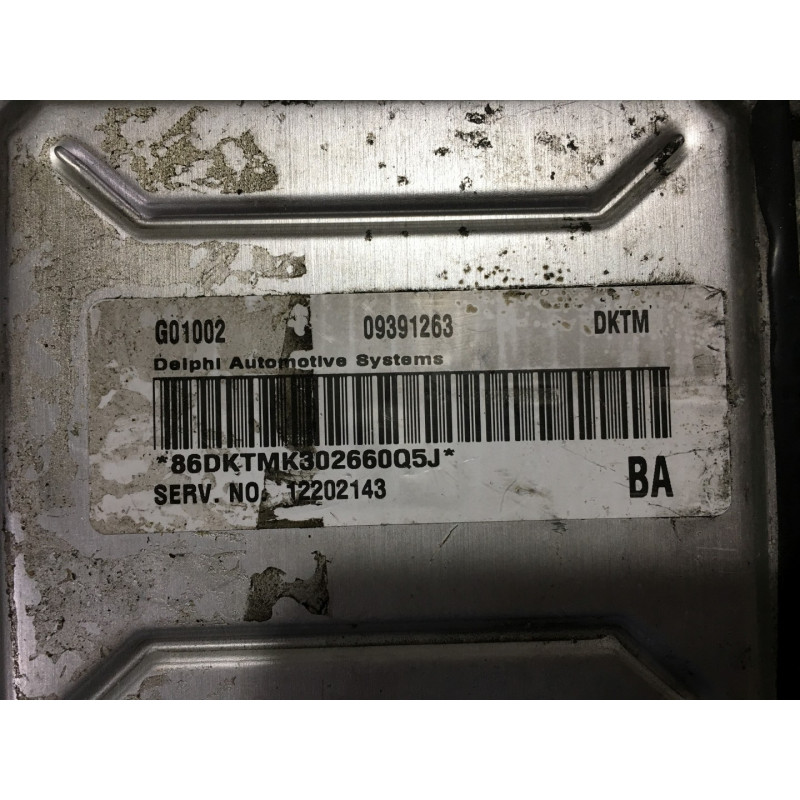 ECU MOTOR DELPHI 12202143 OPEL 09391263 DKTM