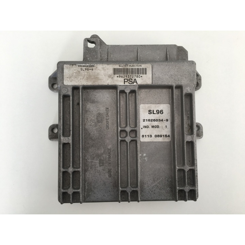 ENGINE ECU SAGEM SL96-4 21626034-9 PSA 9629372780