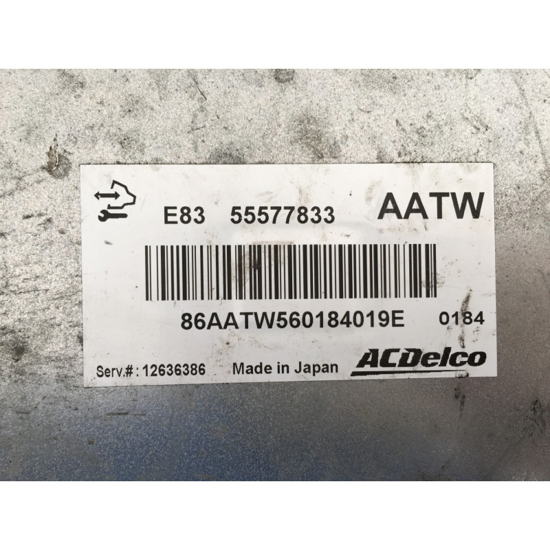 ECU MOTOR ACDELCO E83 OPEL 55577833 AATW