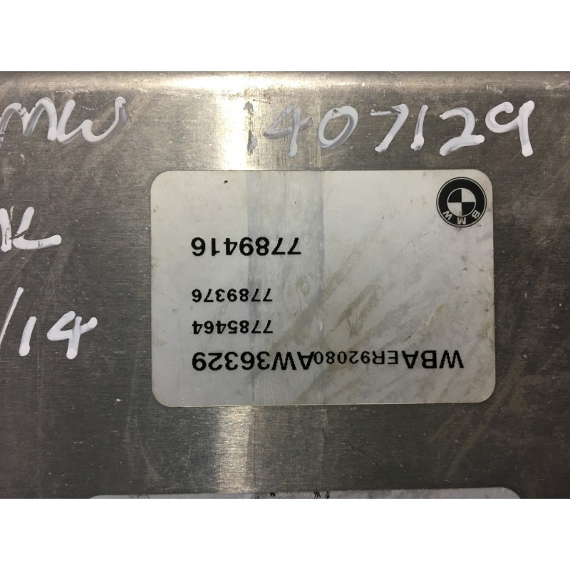 ENGINE ECU BOSCH EDC15C4-8.30 0281010314 BMW 7789376