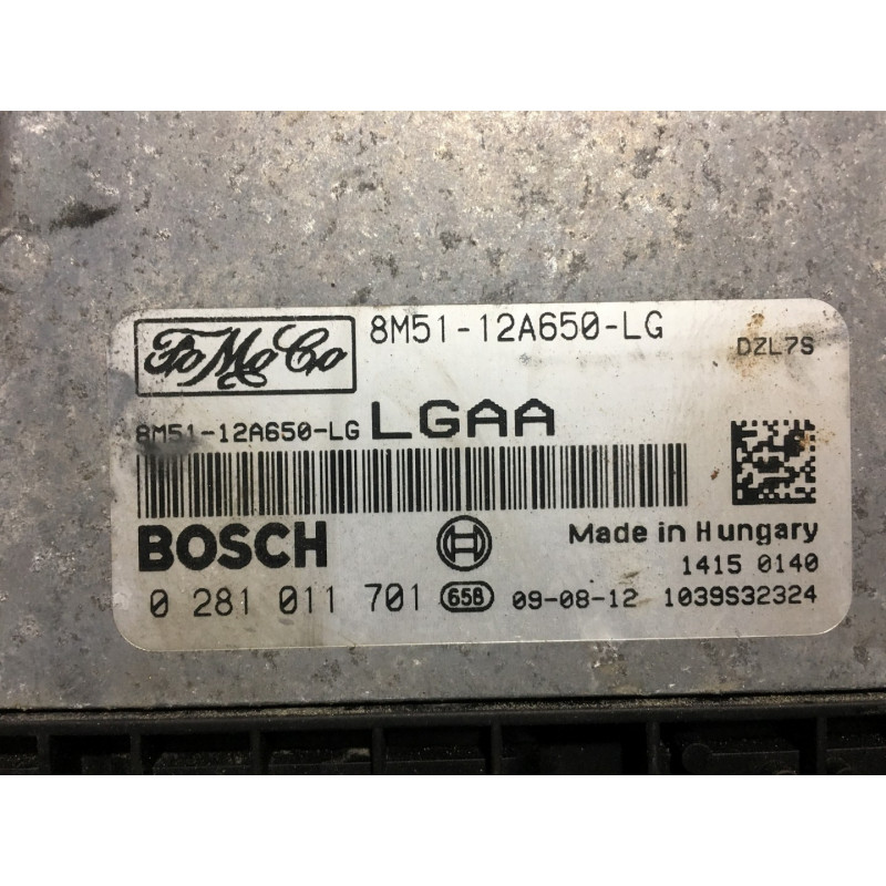 ECU MOTOR BOSCH EDC16C34-2.30 0281011701 FORD 8M51-12A650-LG