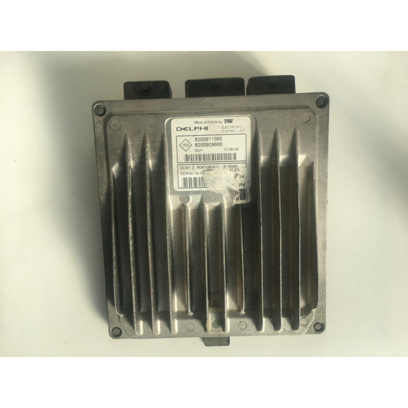 ENGINE ECU DELPHI DCM1.2 R0410B041C RENAULT 8200911560 8200909666