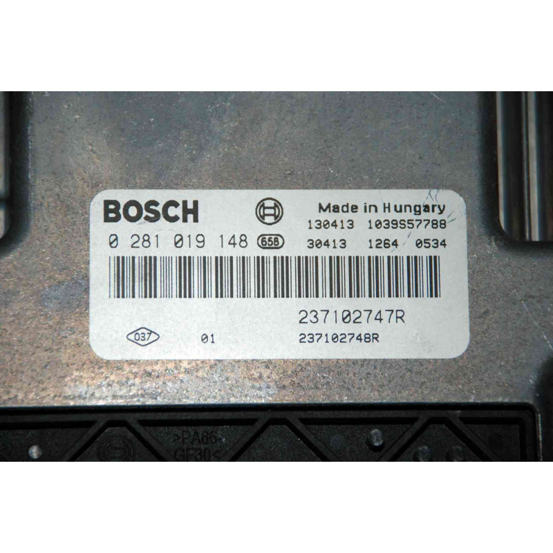 ECU MOTOR BOSCH EDC17C42-3.33 0281019148 RENAULT 237102747R - VIRGEN