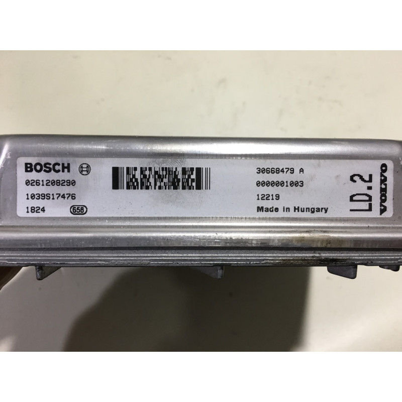 ENGINE ECU BOSCH ME7.0.1 0261208290 VOLVO 30668479A LD.2