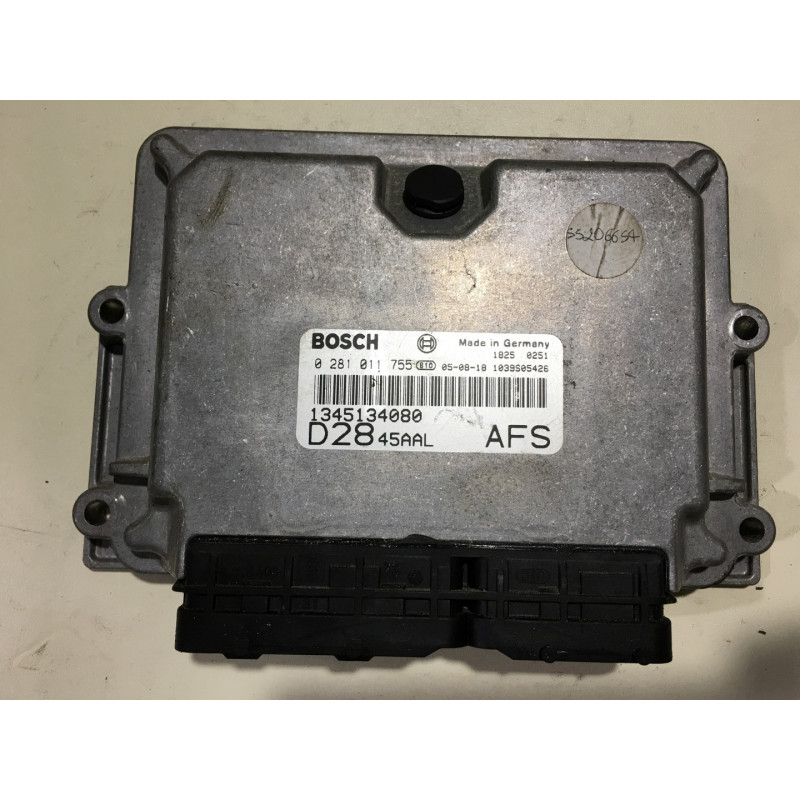 ENGINE ECU BOSCH EDC16C34-2.10 0281011966 PSA 9662670780