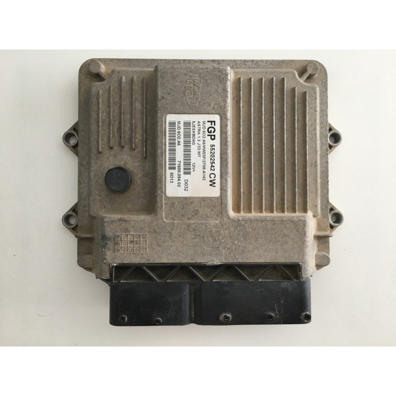 ENGINE ECU MAGNETI MARELLI MJD 6O2.A6 7160009402 OPEL 55202542
