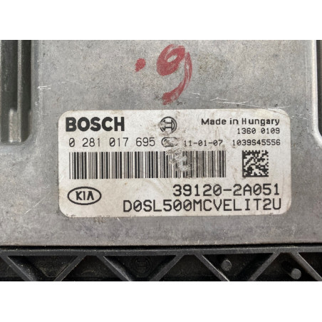 ENGINE ECU BOSCH EDC17C08-5.25 0281017695 KIA 39120-2A051