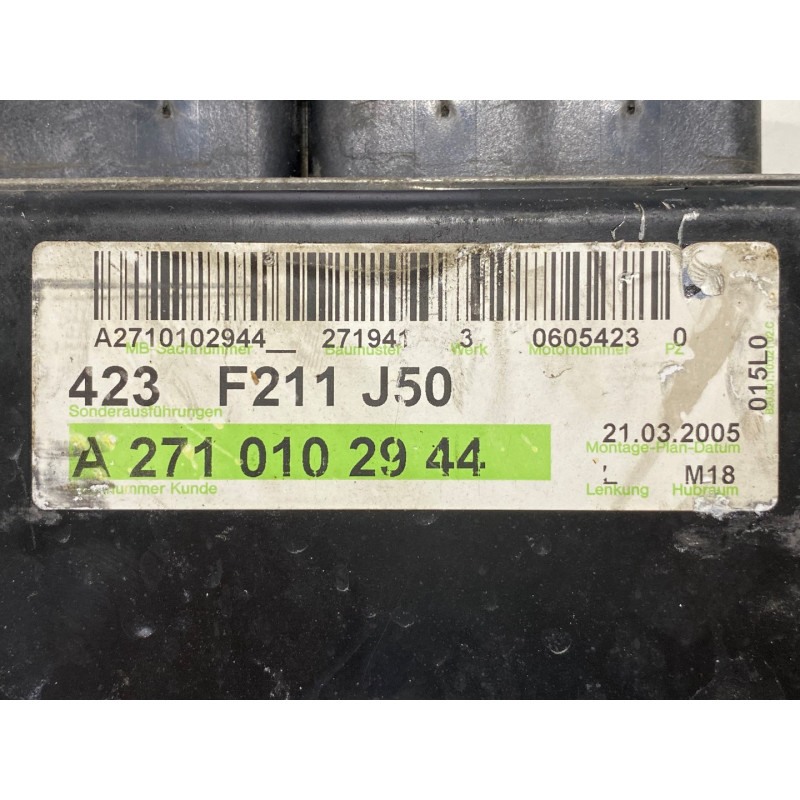 ENGINE ECU SIEMENS VDO SIM4L KE 5WK90526 MERCEDES A2711538579