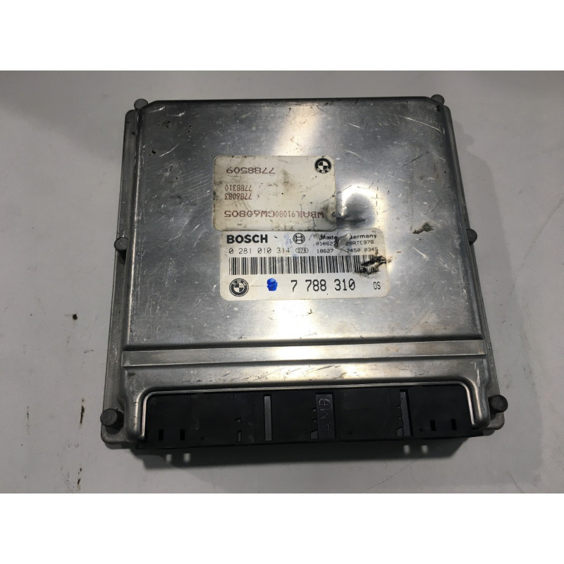 ENGINE ECU BOSCH EDC15C4-8.30 0281010314 BMW 7788310
