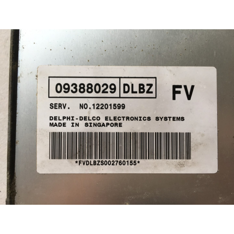 ENGINE ECU DELPHI MR140 DAEWOO 09388029 DLBZ