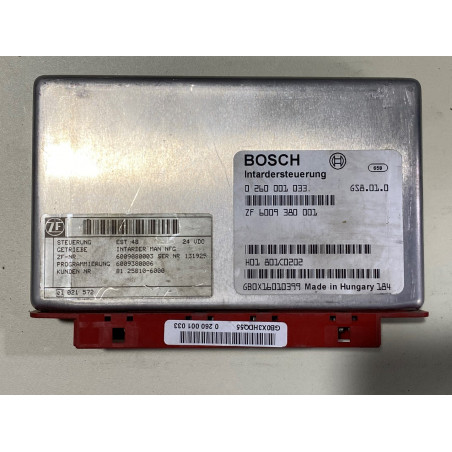 ECU INTARDER BOSCH GS8.01.0 0260001033 ZF 6009380001 MAN 81.25810-6000