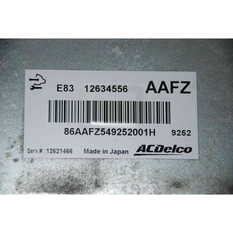 ENGINE ECU ACDELCO E83 OPEL 12634556 AAFZ