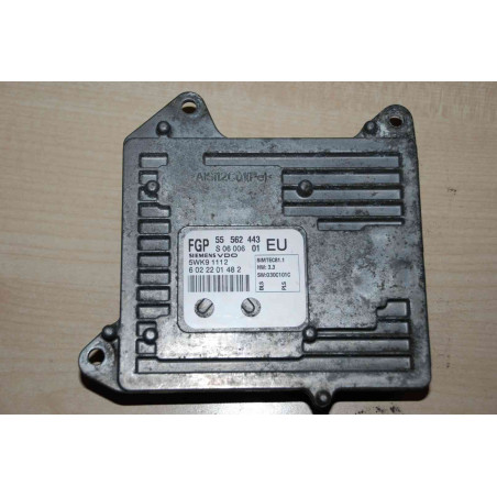 ENGINE ECU SIEMENS VDO SIMTEC 81.1 5WK91112 OPEL 55562443