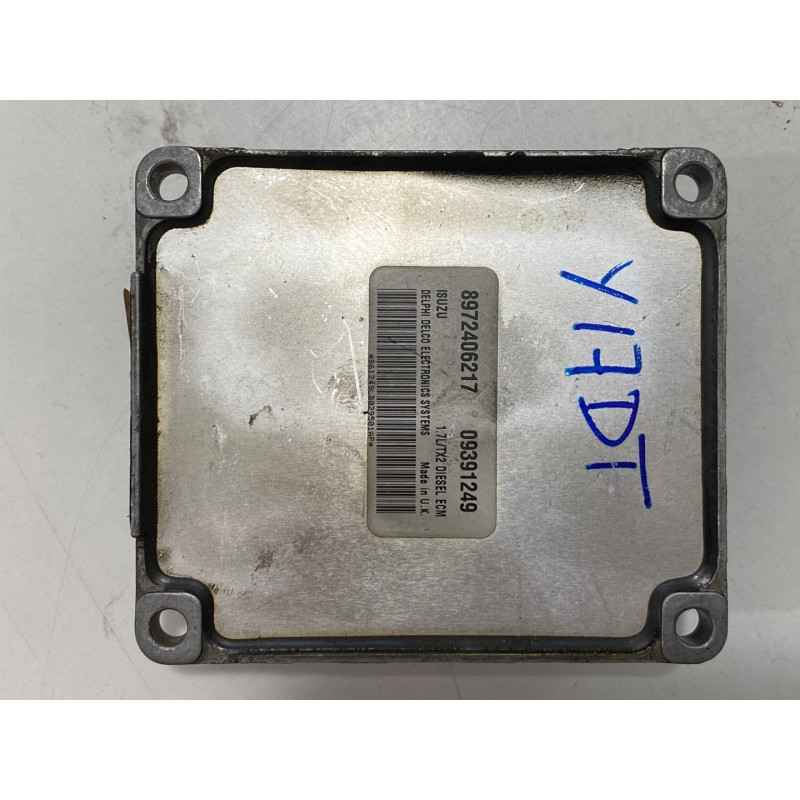 ENGINE ECU DELPHI DELCO 1.7L/TX2 8972406217 OPEL 09391249
