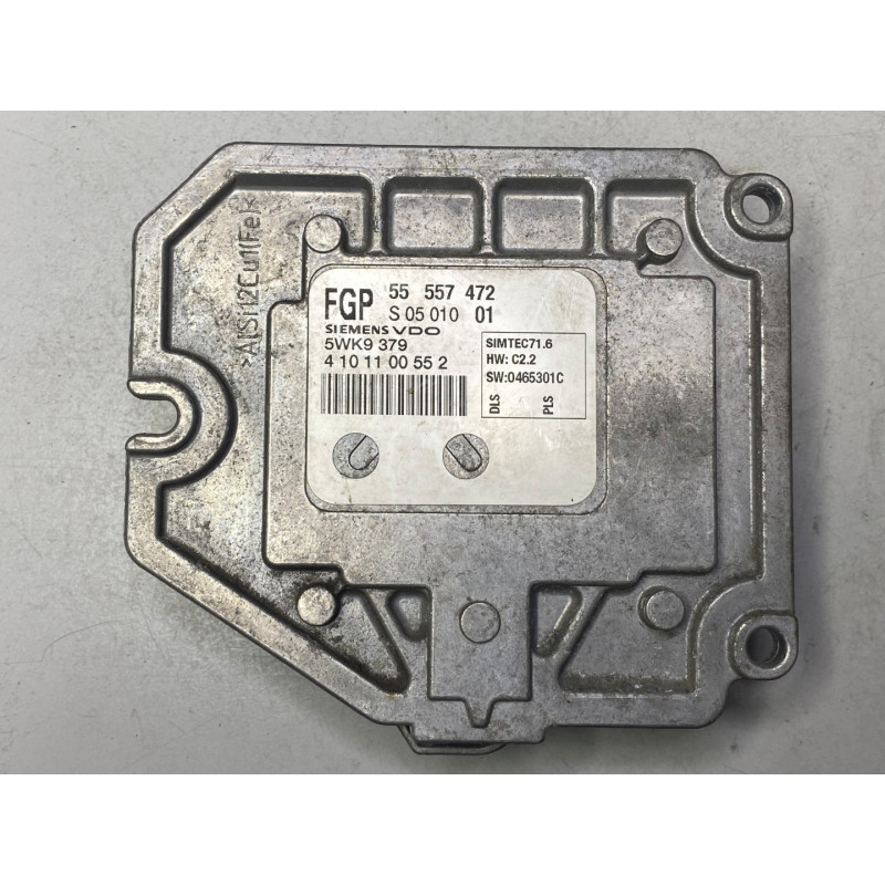 ENGINE ECU SIEMENS VDO SIMTEC 71.6 5WK9379 OPEL 55557472