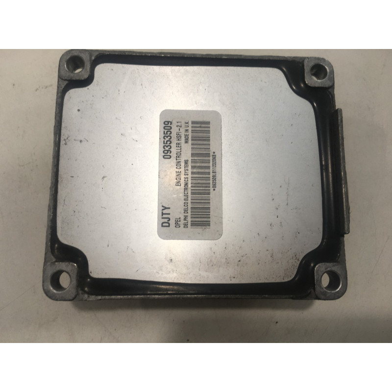 ENGINE ECU DELPHI DELCO HSFI-2.1 OPEL 09353509 DJTY