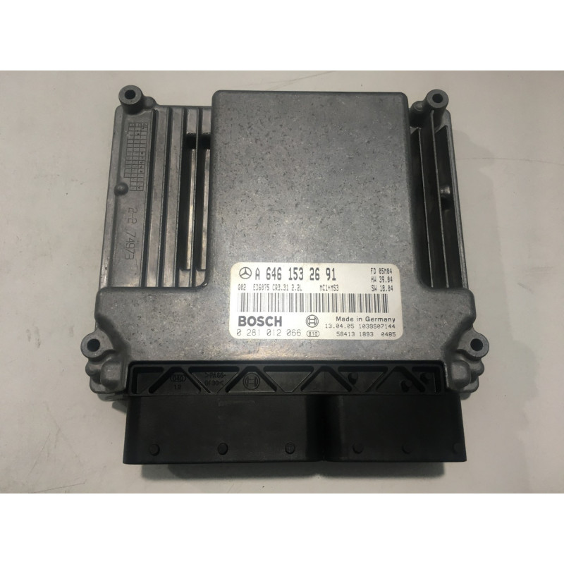 ENGINE ECU BOSCH EDC16C2-7.31 0281012066 MERCEDES A6461532691