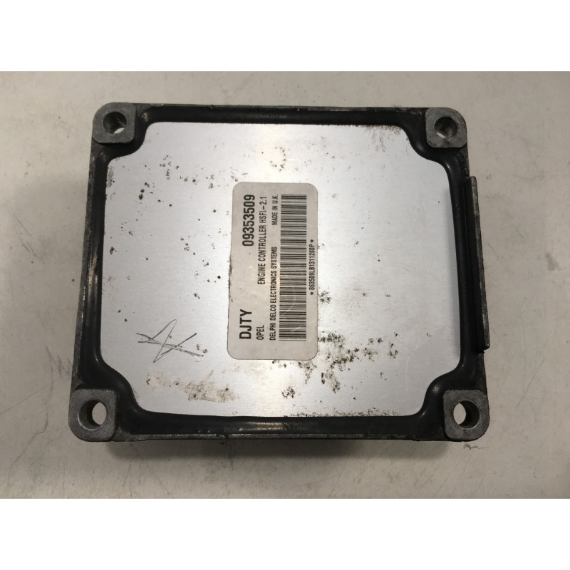 ENGINE ECU DELPHI DELCO HSFI-2.1 OPEL 09353509 DJTY