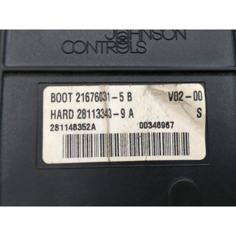 BSI JOHNSON CONTROLS H03-01 PSA 9660105780