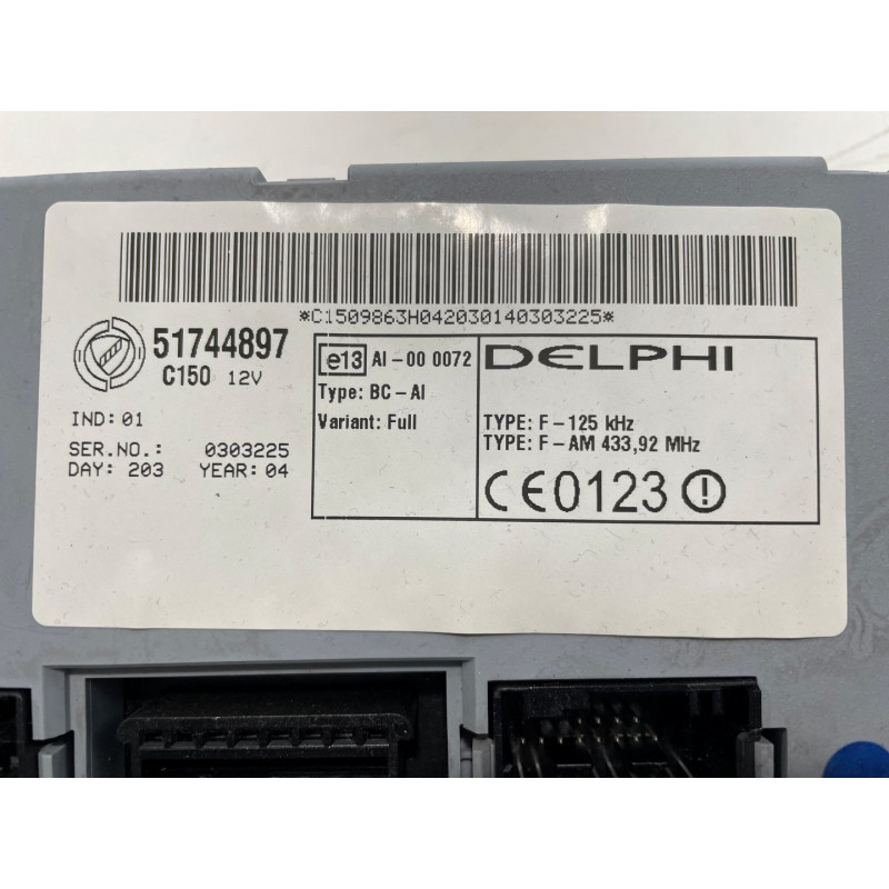 BSI DELPHI FIAT 51744897