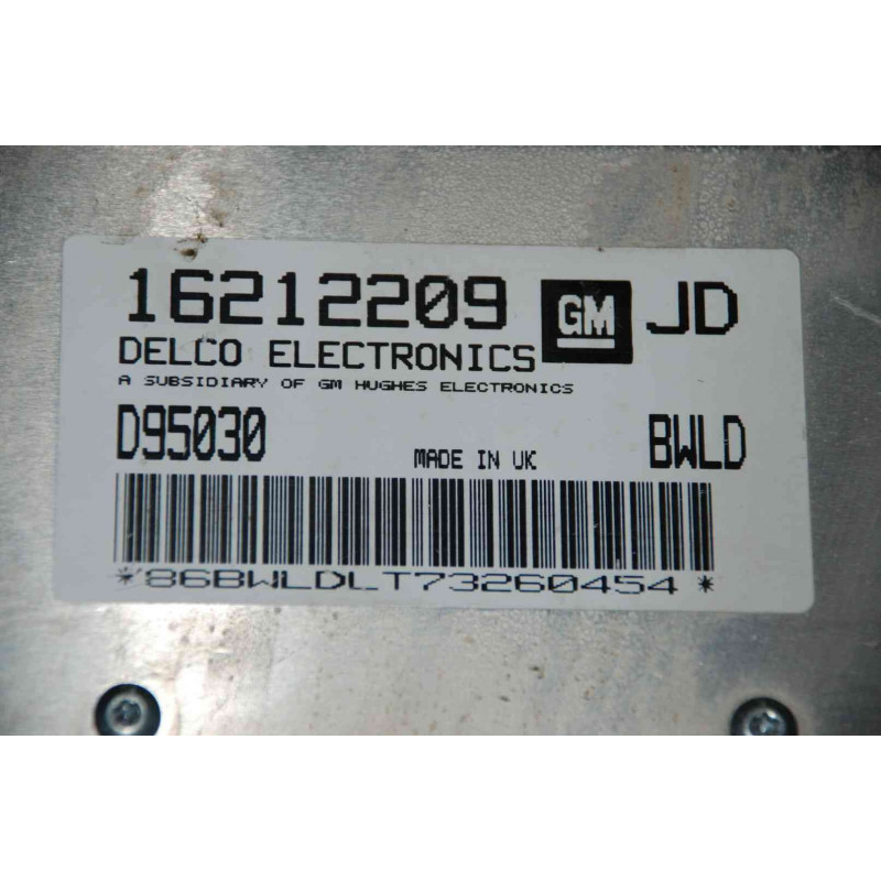 ENGINE ECU DELCO 16212209 OPEL